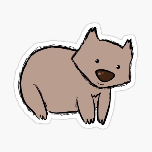 Wombat Stickers | Redbubble