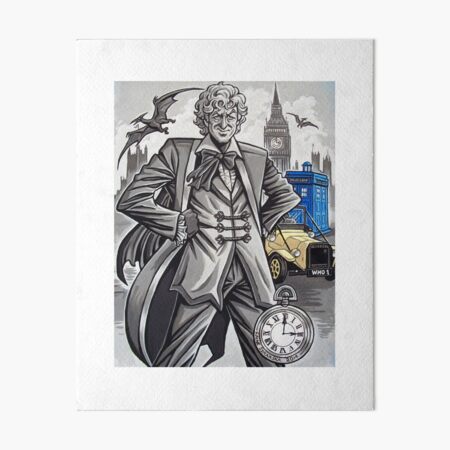 "The Third Doctor" Art Board Print by rainesz | Redbubble