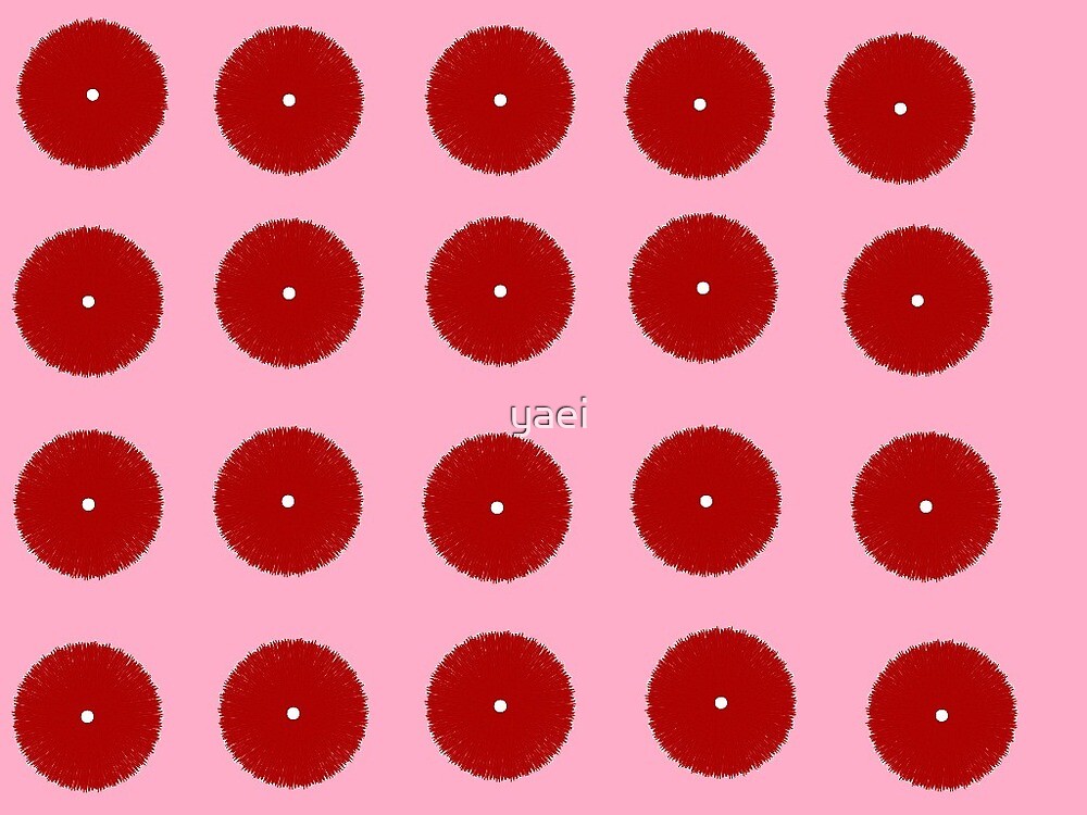 "Red bubble bubble PoP" by yaei | Redbubble