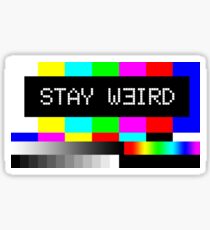 Stay Weird: Stickers | Redbubble