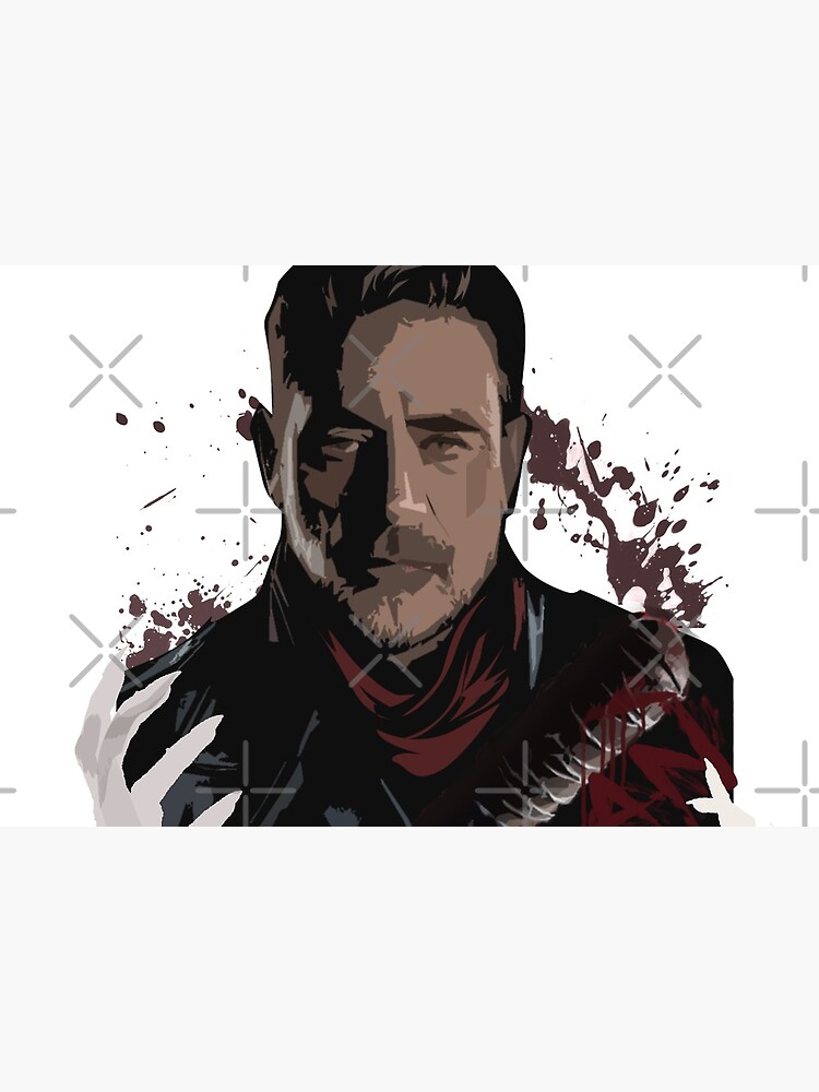 "Negan & Lucille - The Walking Dead" Mask by SadafD | Redbubble