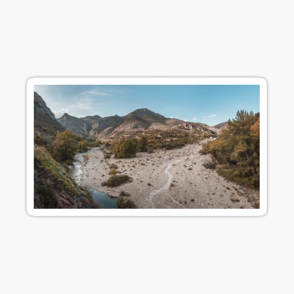 "Mountain landscape" Sticker by MarioGuti | Redbubble