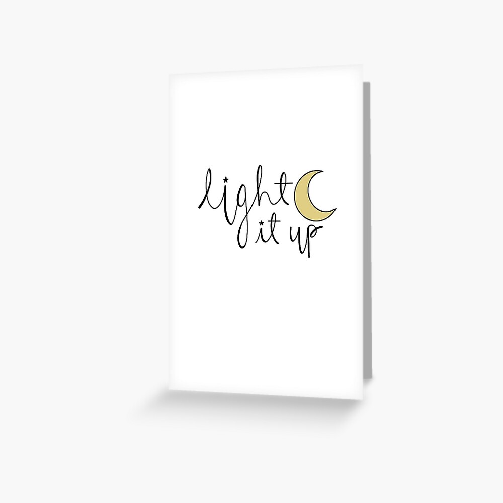 "Light it up" Sticker for Sale by SDelta | Redbubble
