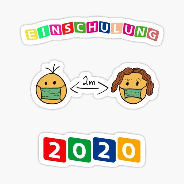 "School enrollment 2020 1st grade primary school" Sticker for Sale by ...