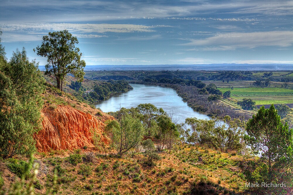 "Sunnyside - The River Murray, From Sunnyside Lookout, Murraylands SA ...