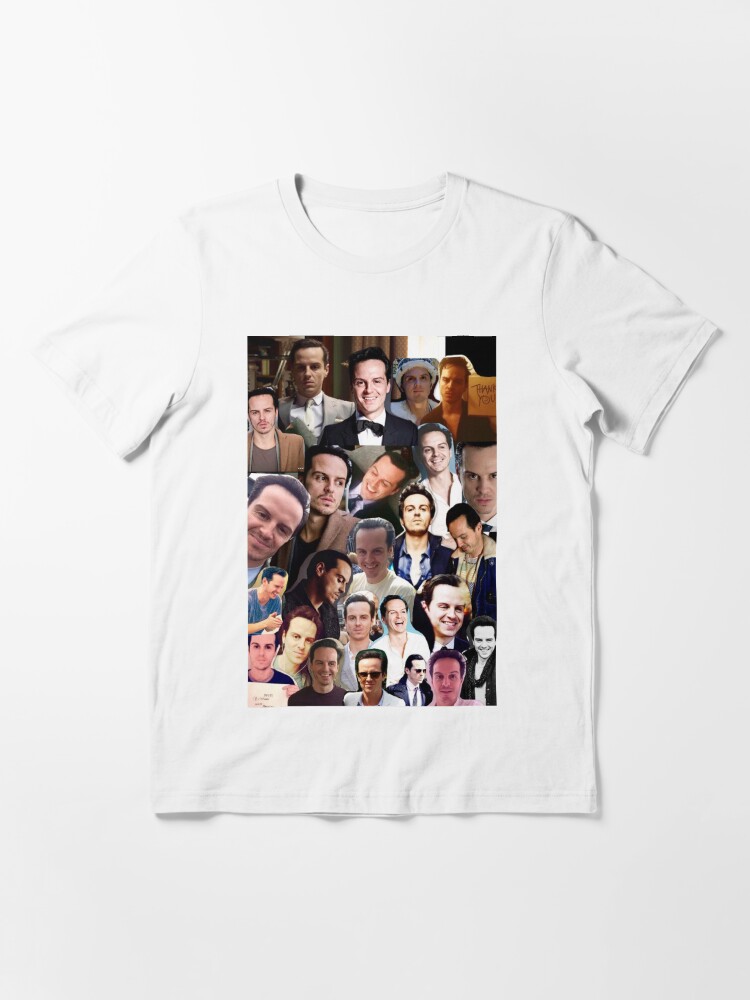 "Andrew Scott Collage" T-shirt for Sale by unicorndeni | Redbubble ...