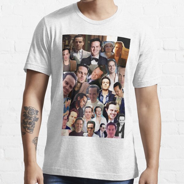 "Andrew Scott Collage" T-shirt for Sale by unicorndeni | Redbubble ...