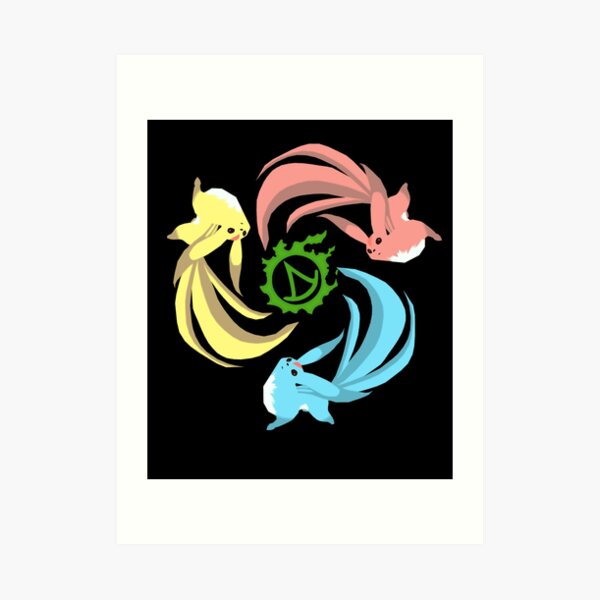 "FFXIV Summoner - Carbuncles" Art Print for Sale by twitchleah | Redbubble