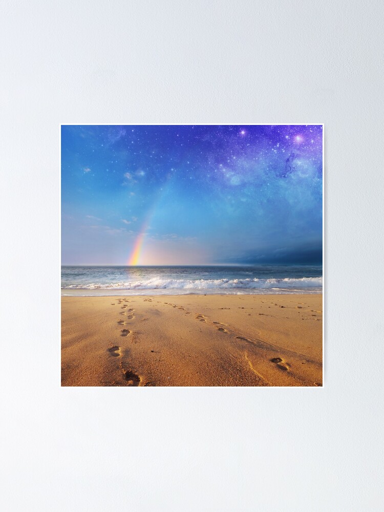 "Footprints " Poster by synchroelectric | Redbubble