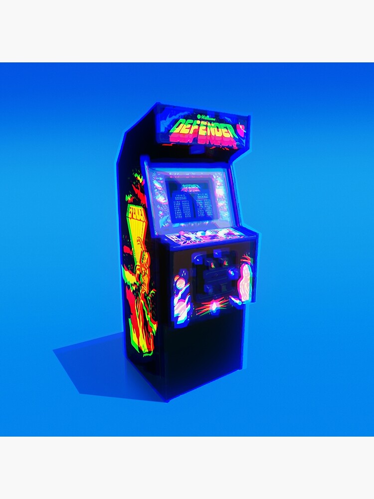 "DEFENDER - 1981 ARCADE MACHINE" Art Print by synchroelectric | Redbubble
