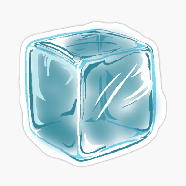 "Ice Cube" Sticker for Sale by IceAce | Redbubble