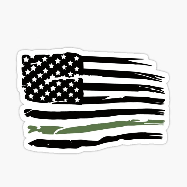 "Weathered American Flag" Sticker by ktuckness | Redbubble