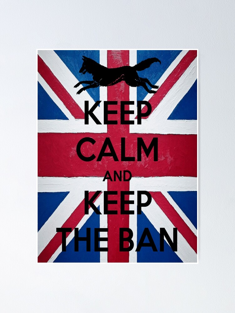 "Keep Calm and Keep The Ban" Poster for Sale by taiche | Redbubble