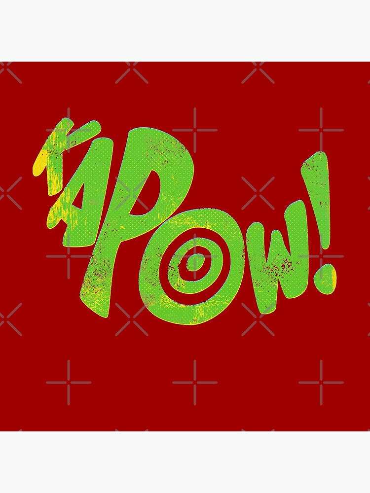 "Kapow! Superhero sound effect" Throw Pillow by GraficBakeHouse | Redbubble