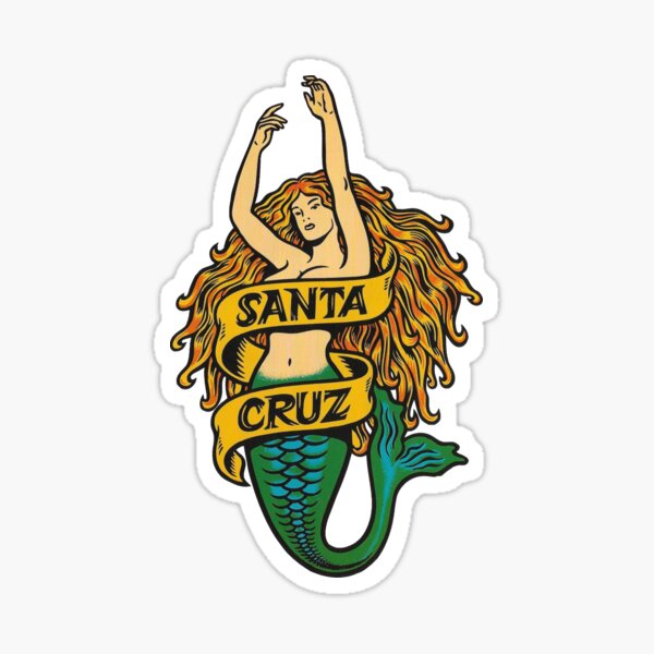 Santa Cruz Stickers | Redbubble
