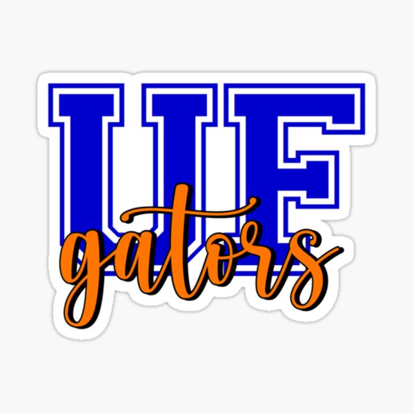 "UF Gators" Sticker for Sale by karyssalay | Redbubble