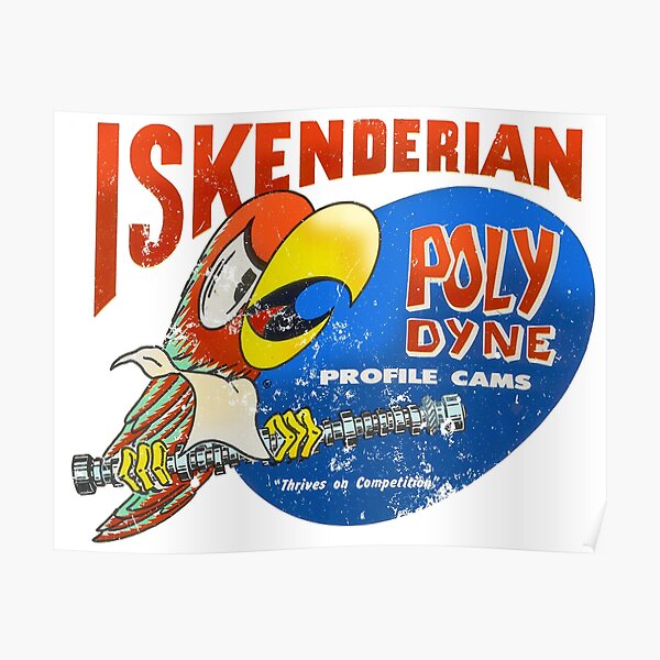 "Isky Cams" Poster by Retrorockit | Redbubble