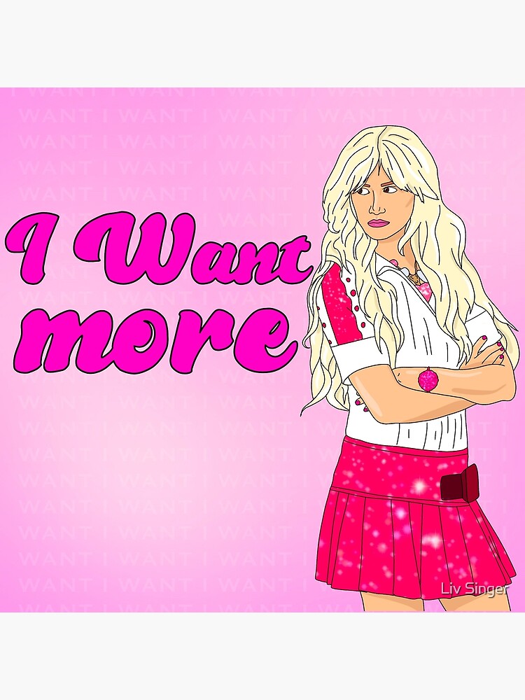 "Queen Sharpay" Poster for Sale by Oliviasinger00 | Redbubble