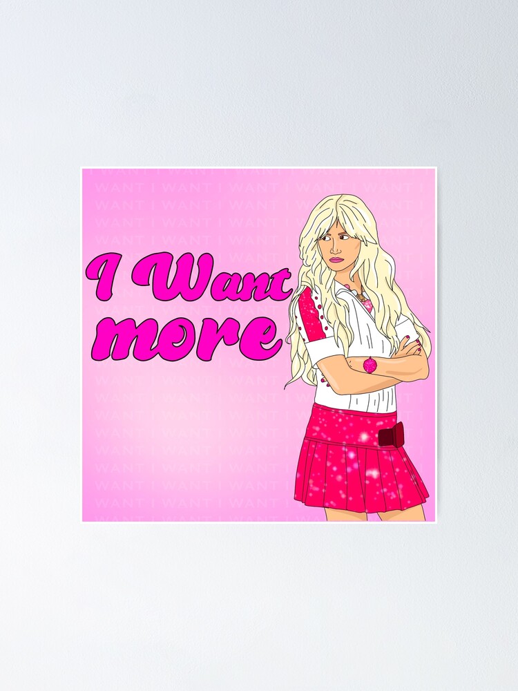 "Queen Sharpay" Poster for Sale by Oliviasinger00 | Redbubble