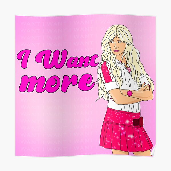 "Queen Sharpay" Poster for Sale by Oliviasinger00 | Redbubble