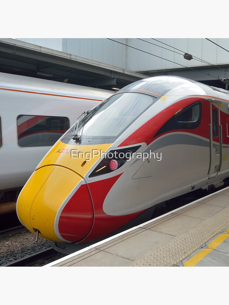 "London North Eastern Railway Class 800 Azuma" Throw Pillow by ...