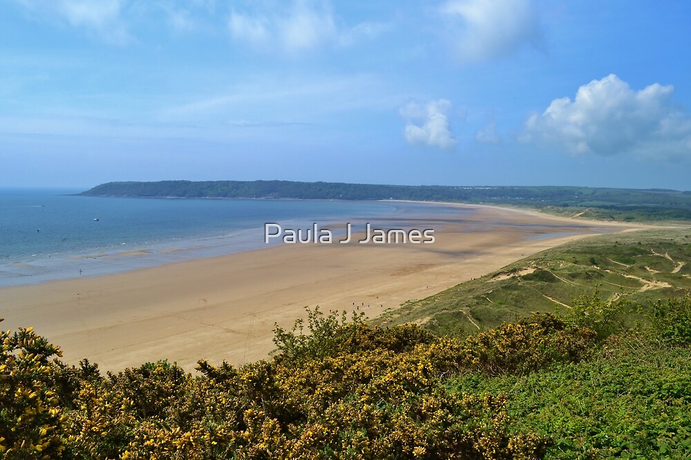 "Nicholaston Burrows & Oxwich Bay, Gower Peninsula" by Paula J James ...