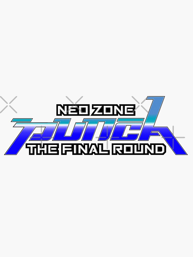 "Neo Zone Punch" Sticker for Sale by nurfzr | Redbubble