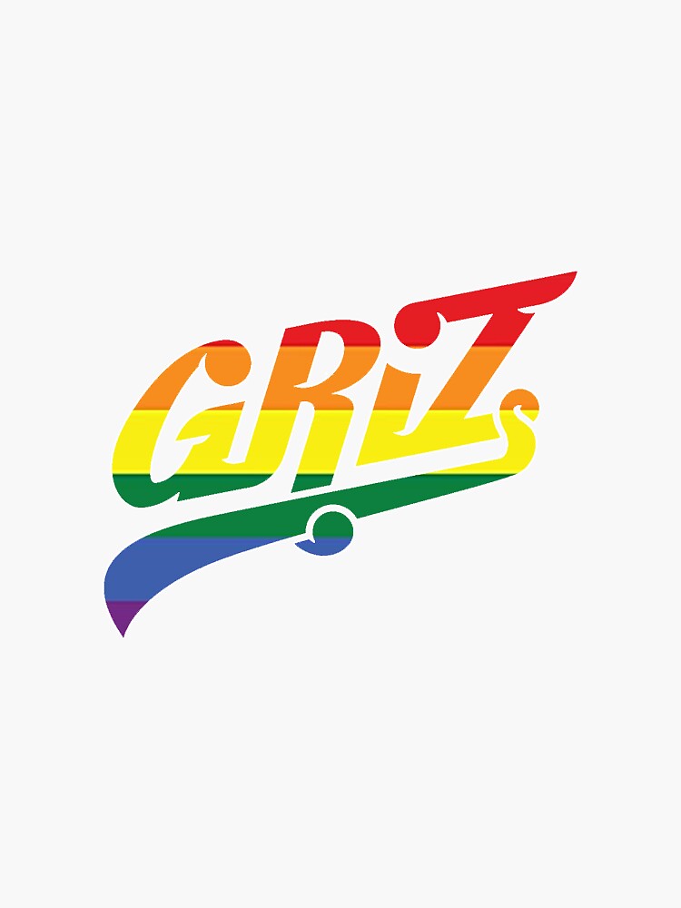 "GRiZ - pride logo" Sticker for Sale by ktudes | Redbubble