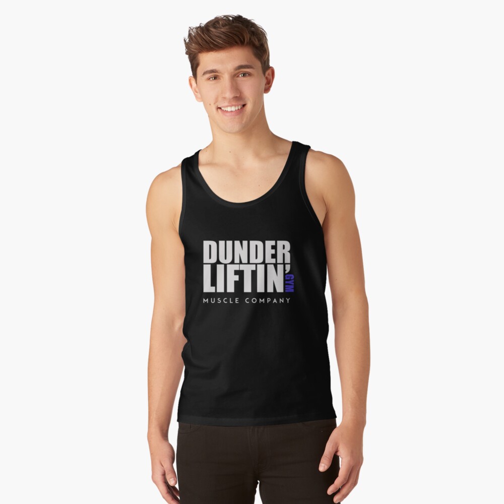 "Dunder Lifting Gym Muscle Company - Dark version" Classic T-Shirt for ...