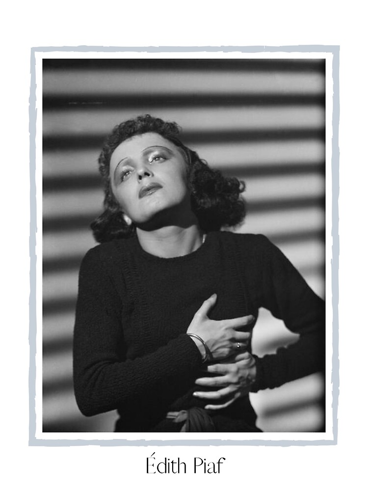 "Édith Piaf Poster" Poster for Sale by Sarah Lay | Redbubble