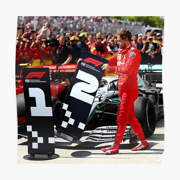 Sebastian Vettel Posters | Redbubble