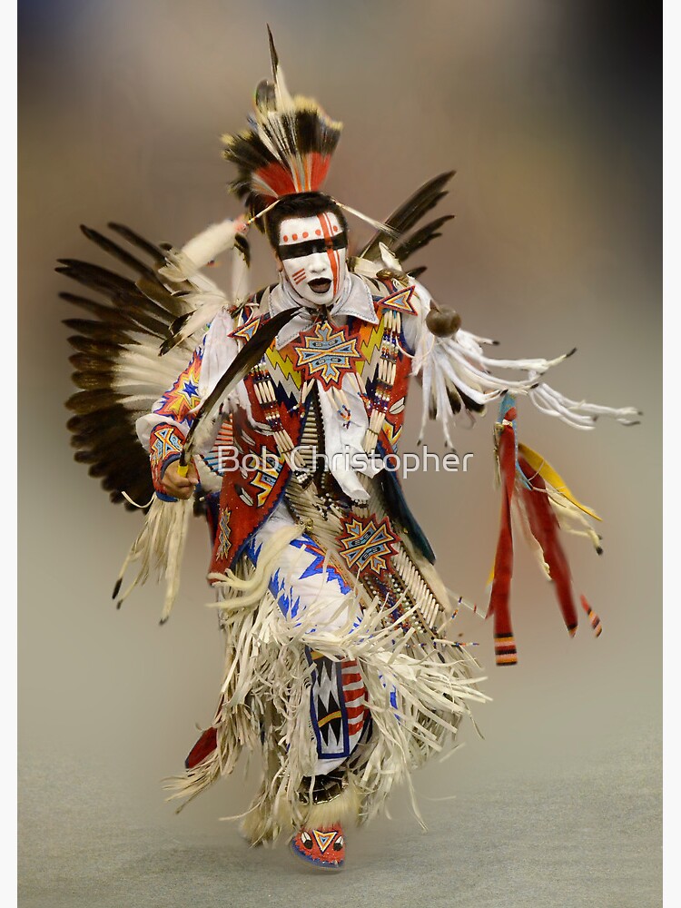 "First Nations Chicken Dancer" Poster by bobchristopher | Redbubble