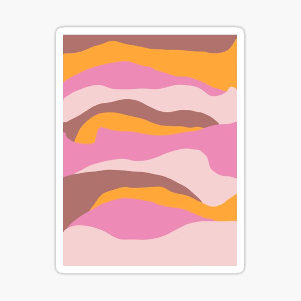 "Pink camo" Sticker for Sale by Martafernandezx | Redbubble