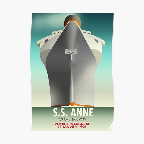 "SS Anne" Poster for Sale by the-Tinman | Redbubble
