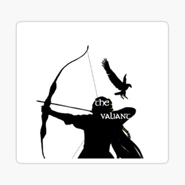 "The Valiant" Sticker for Sale by SoraNiizu | Redbubble