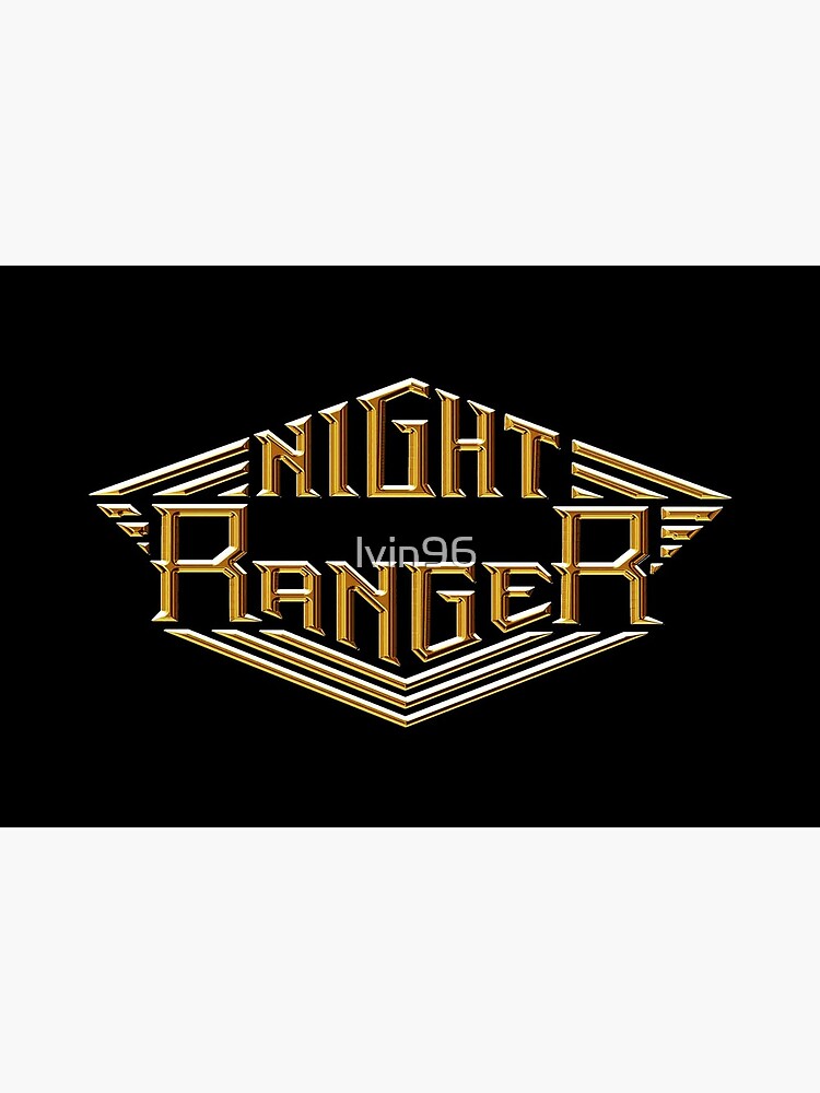 "night ranger logo gold band rock popular 99name" Mask by lvin96 ...