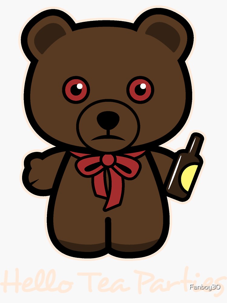 "Teddy" Sticker by Fanboy30 | Redbubble