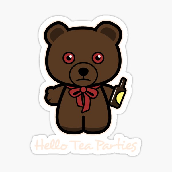 "Teddy" Sticker by Fanboy30 | Redbubble