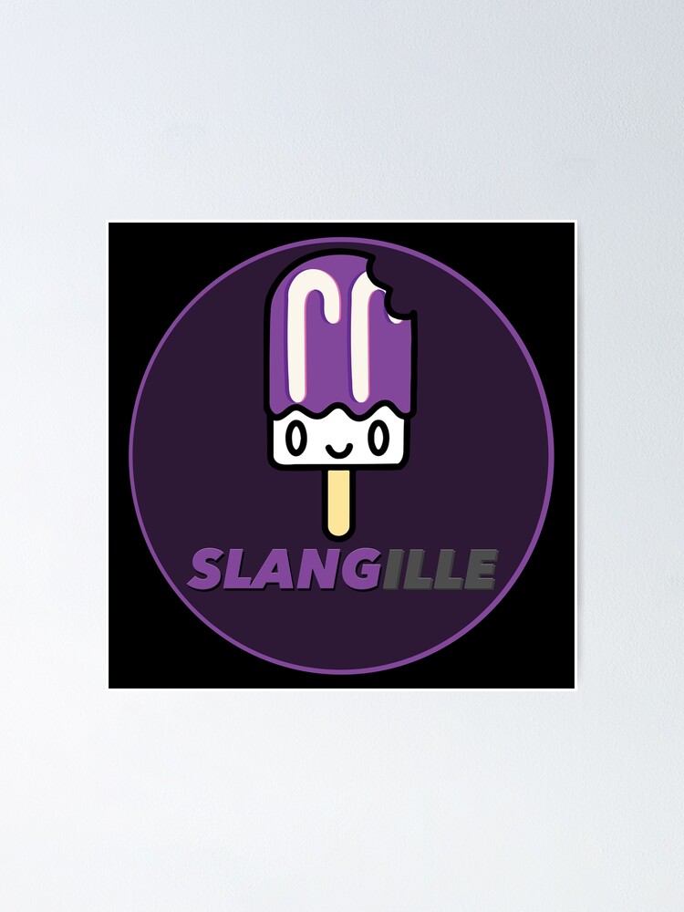 "Slangille Logo" Poster by Slangille | Redbubble