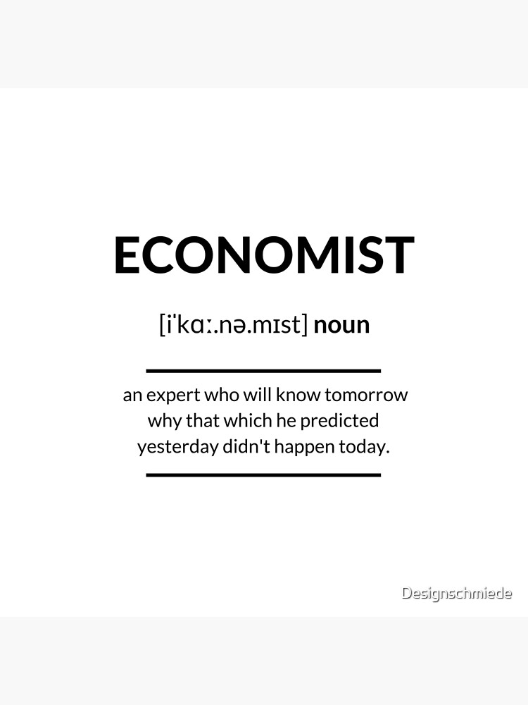 "Economist Definition | Dictionary Collection" Poster for Sale by ...