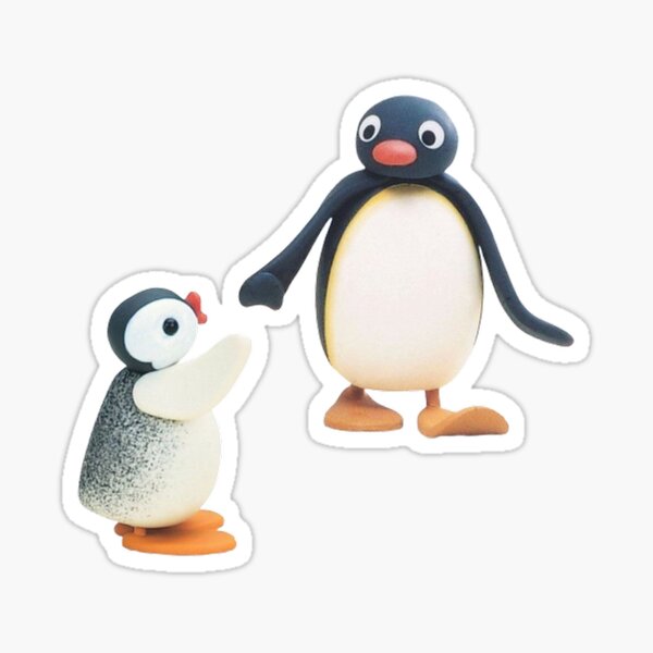 "Pingu" Sticker for Sale by shining-art | Redbubble