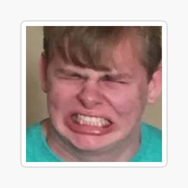 "carson cry " Sticker for Sale by kawaiicringe | Redbubble