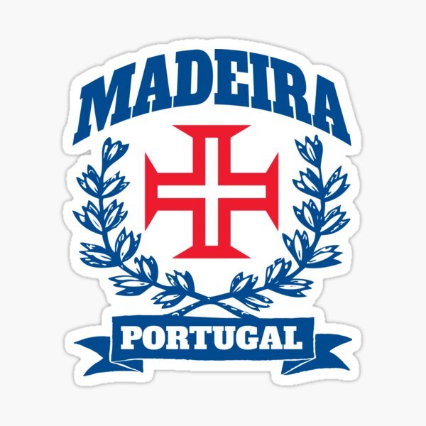 "Madeira Island Portugal Theme Portuguese Pride Gift" Sticker for Sale ...