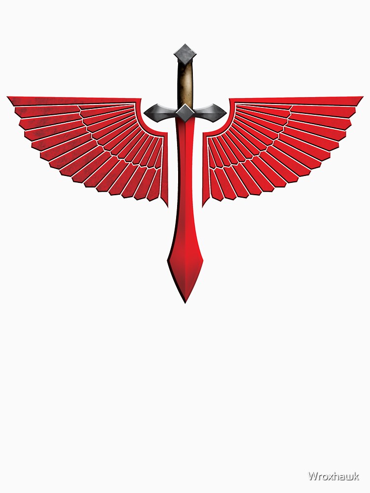 "Winged Red Sword - Special Edition" T-shirt for Sale by Wroxhawk ...