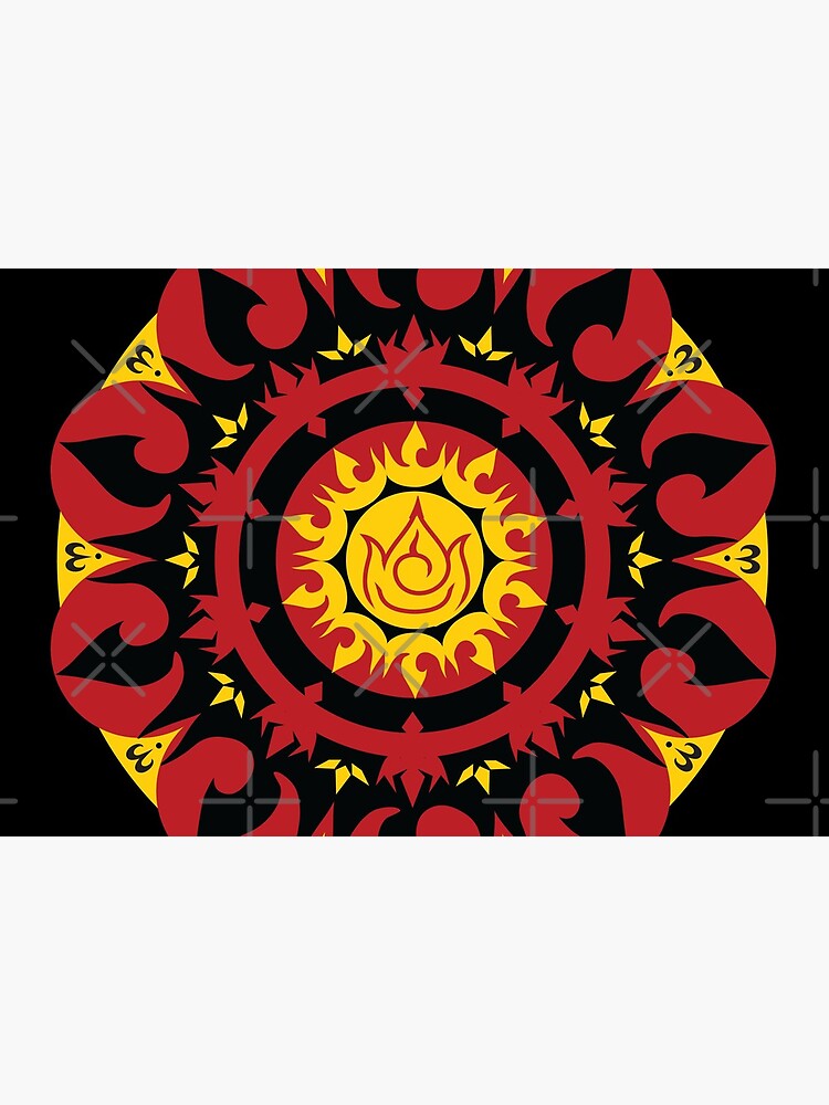 "Fire Nation Nouveau" Mask for Sale by WingsForDreams | Redbubble