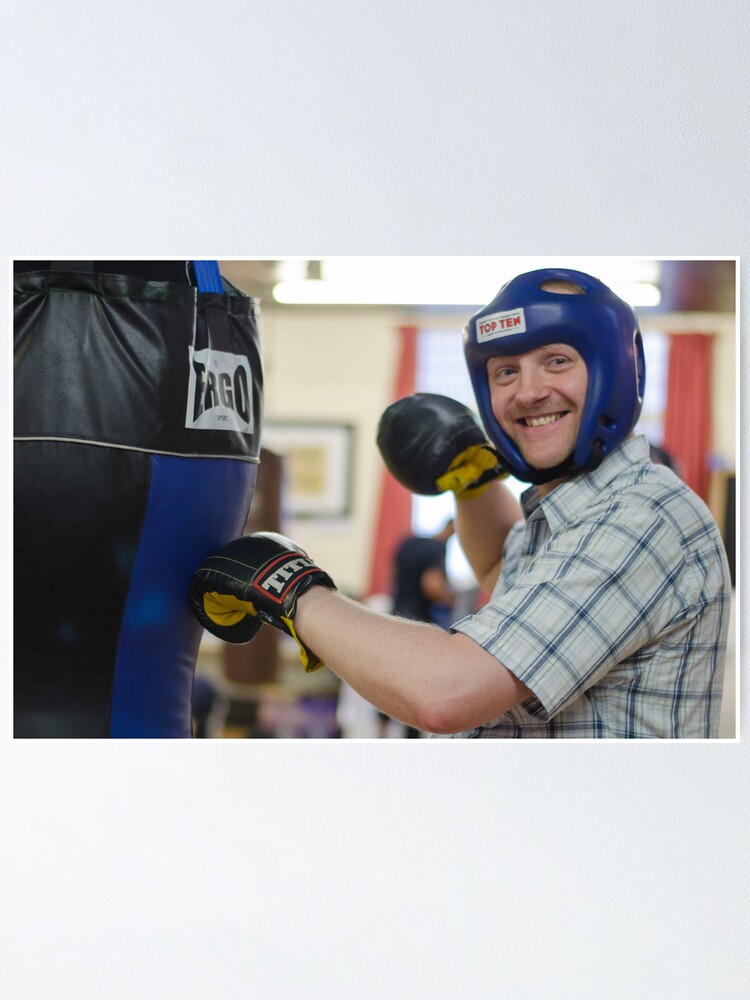 "Photo shoot with boxing props" Poster by david261272 | Redbubble