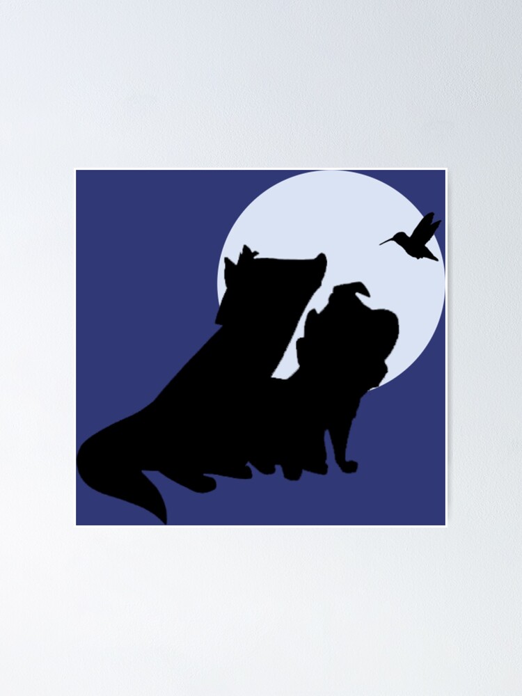 "Blue Corn Moon" Poster for Sale by duchessjessica | Redbubble