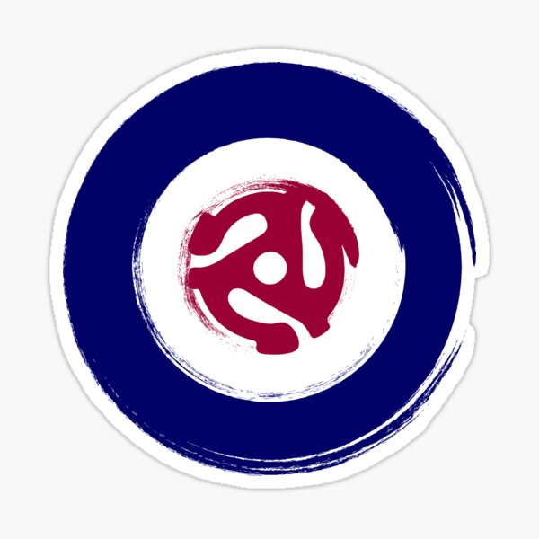 Mod Target Stickers | Redbubble