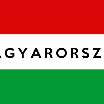 "Magyarország" Sticker for Sale by tony4urban | Redbubble