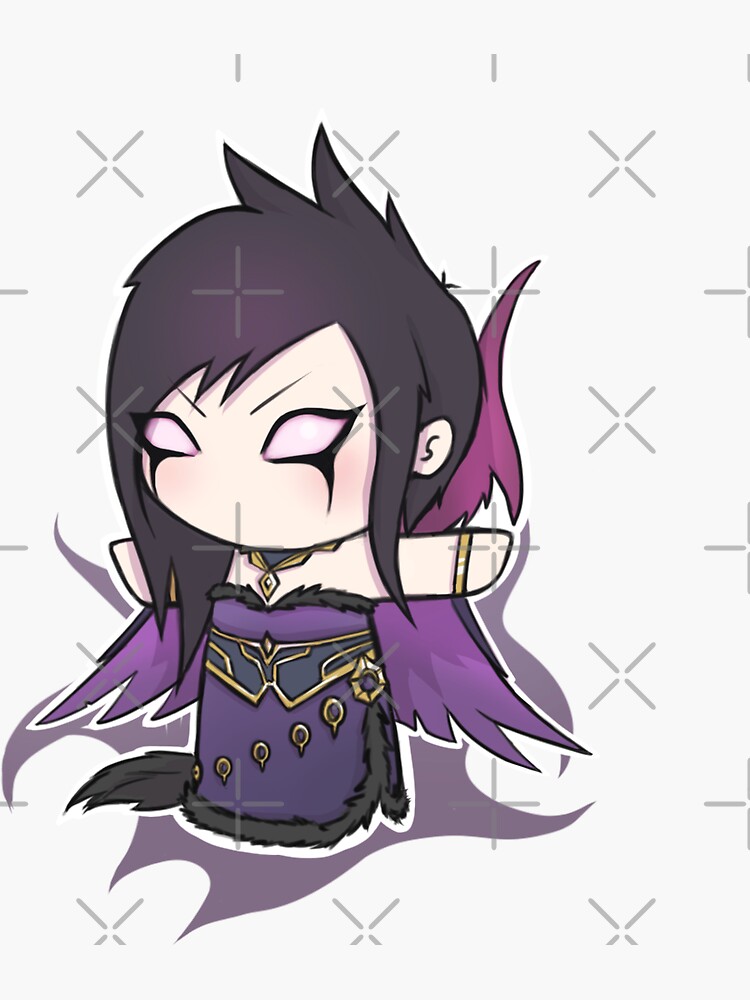 "Chibi Morgana Ulti" Sticker for Sale by MiniTigress | Redbubble